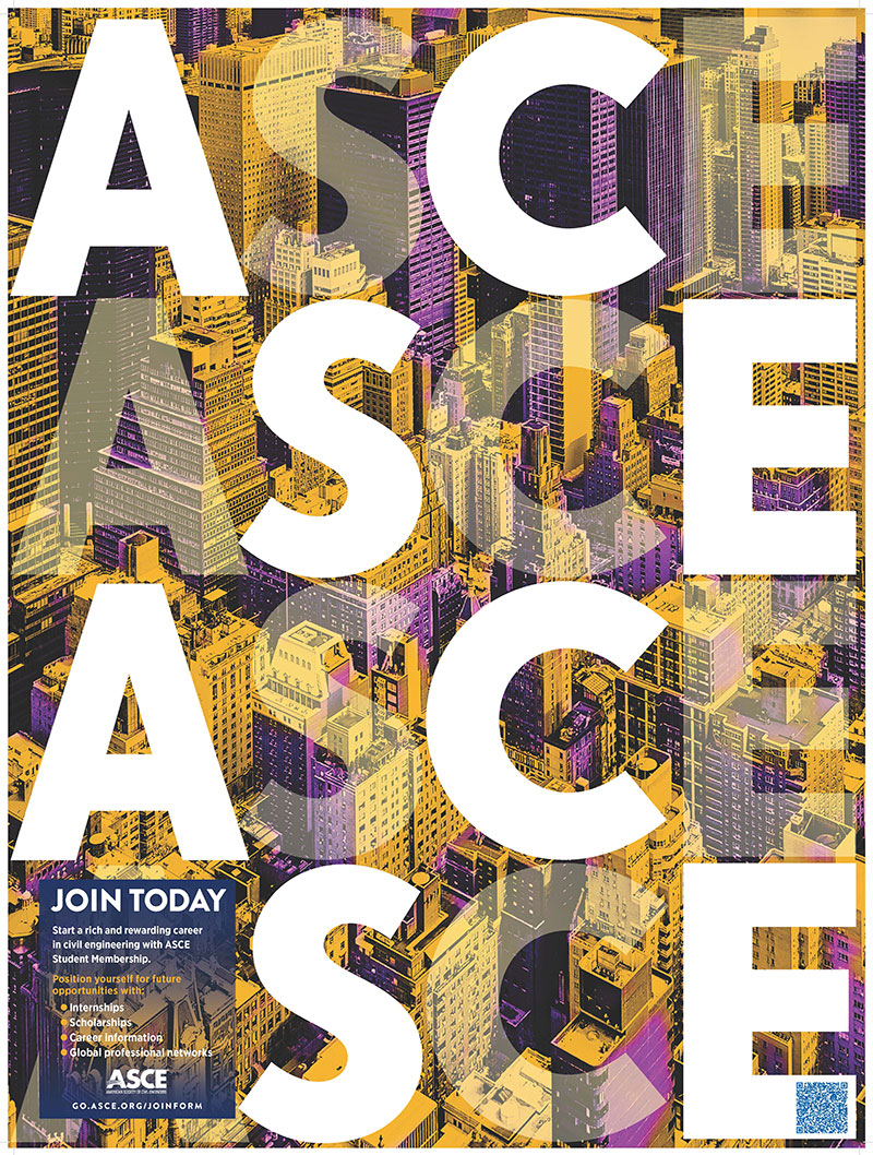 Student recruitment poster | ASCE Membership Kit